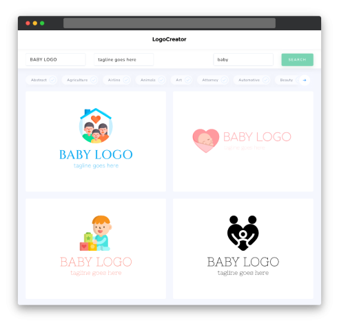Baby Logo Design: Create Your Own Baby Logos