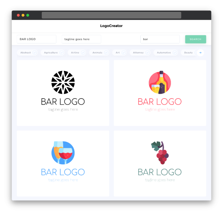 Bar Logo Design: Create Your Own Bar Logos