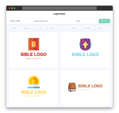 Bible Logo Design: Create Your Own Bible Logos