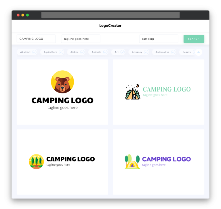 Camping Logo Design: Create Your Own Camping Logos