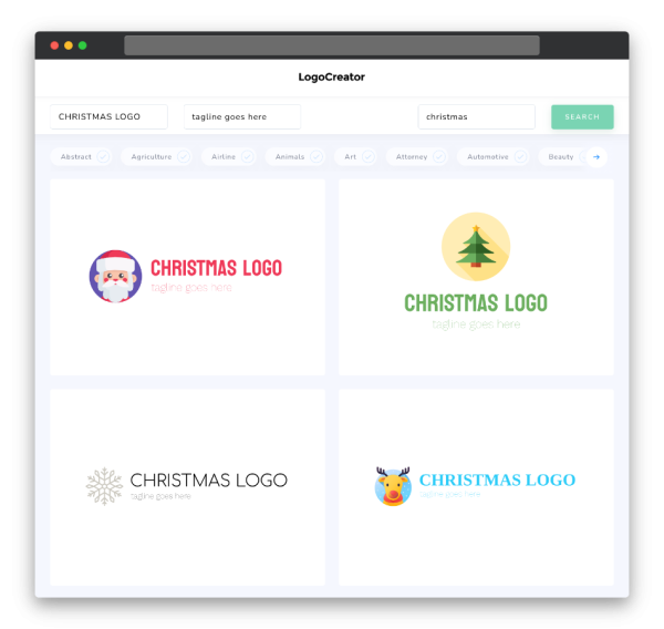 Christmas Logo Design: Create Your Own Christmas Logos