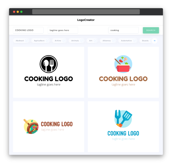 Cooking Logo Design: Create Your Own Cooking Logos