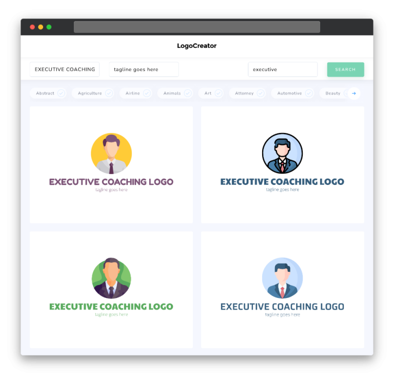 Executive Coaching Logo Design: Create Your Own Executive Coaching Logos