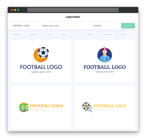 Football Logo Design: Create Your Own Football Logos
