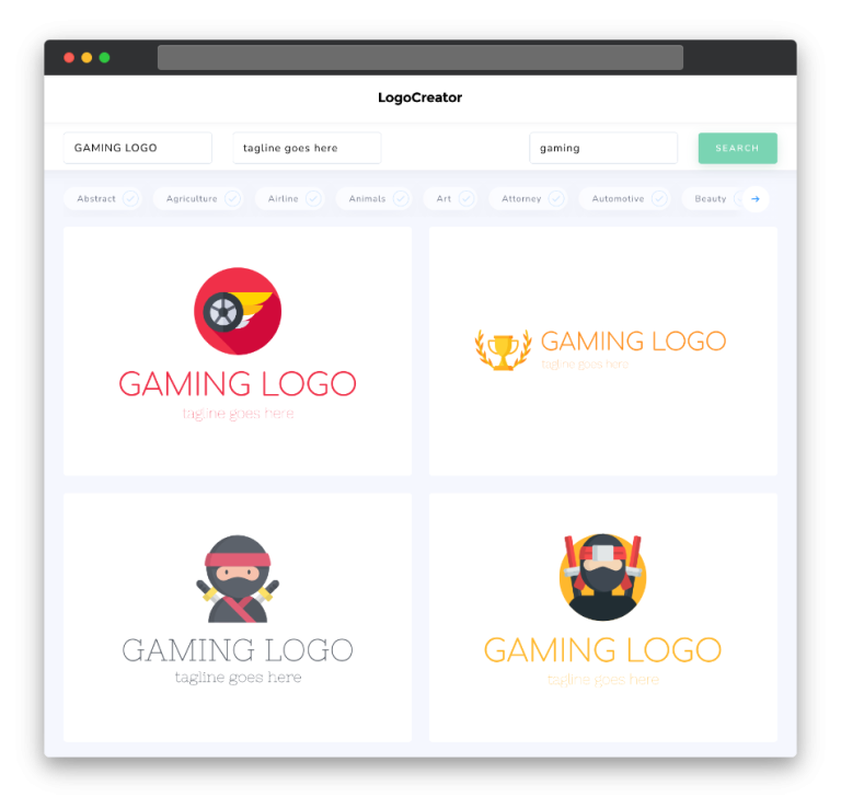 Gaming Logo Design: Create Your Own Gaming Logos