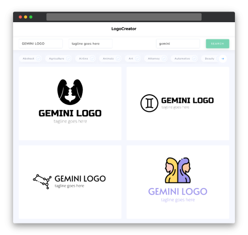 Gemini Logo Design: Create Your Own Gemini Logos