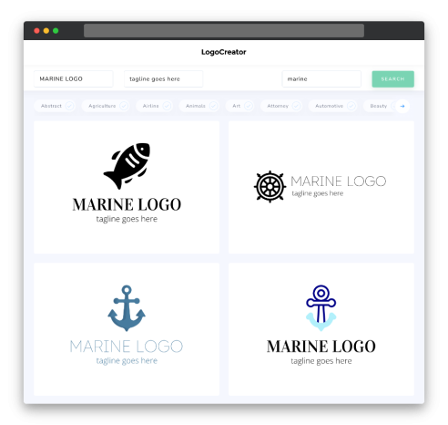 Marine Logo Design: Create Your Own Marine Logos