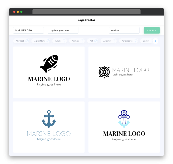 Marine Logo Design: Create Your Own Marine Logos