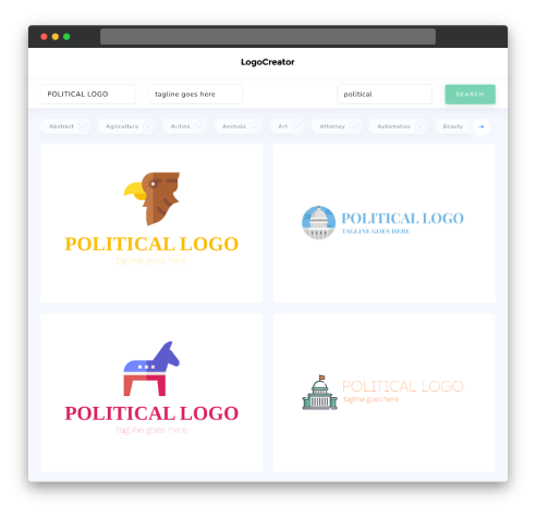 Political Logo Design: Create Your Own Political Logos