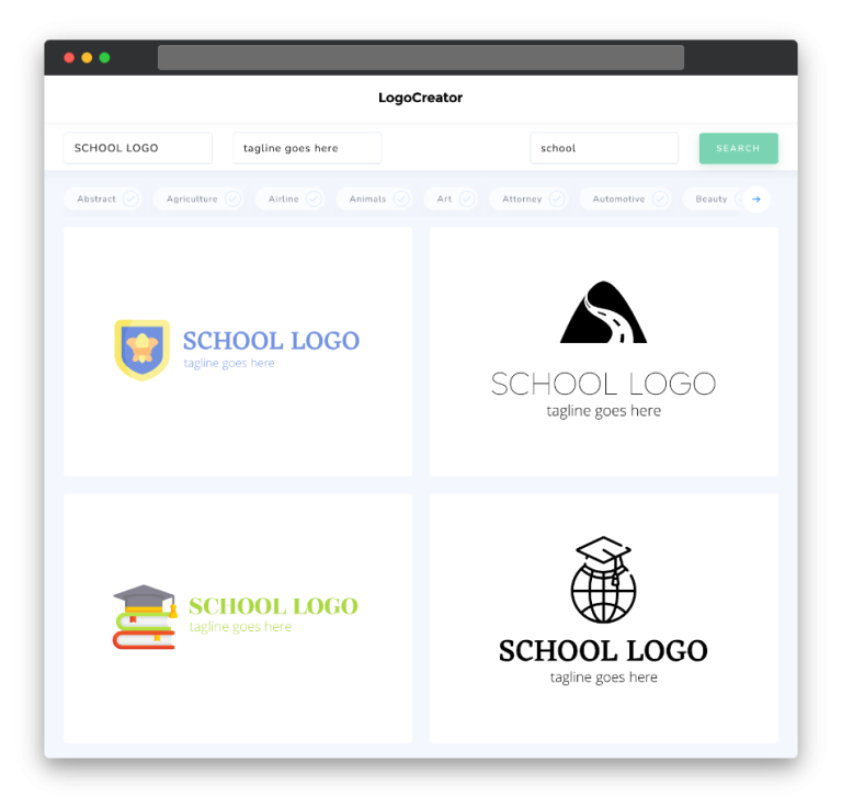School Logo Design: Create Your Own School Logos
