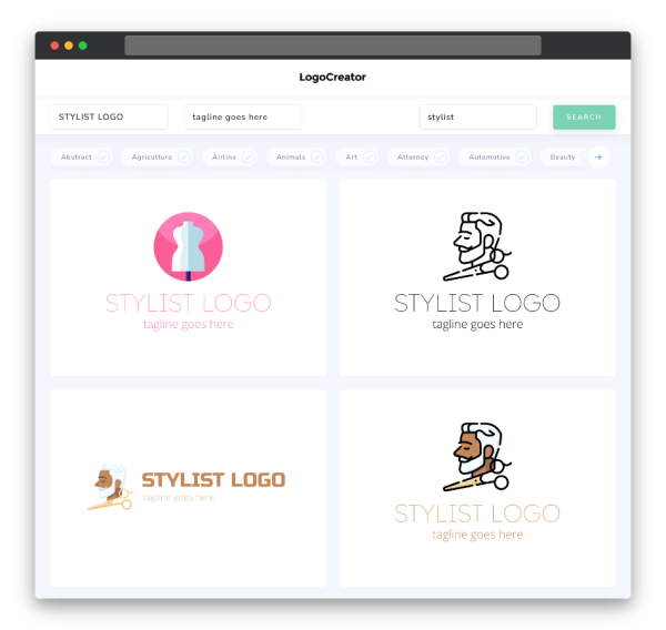 Stylist Logo Design: Create Your Own Stylist Logos