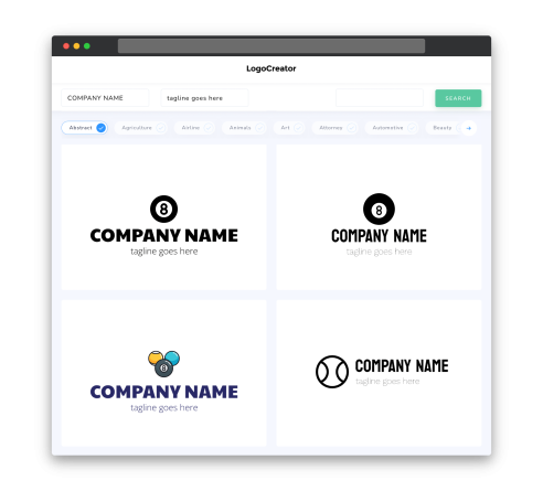 8 Ball Logo Design: Create Your Own 8 Ball Logos
