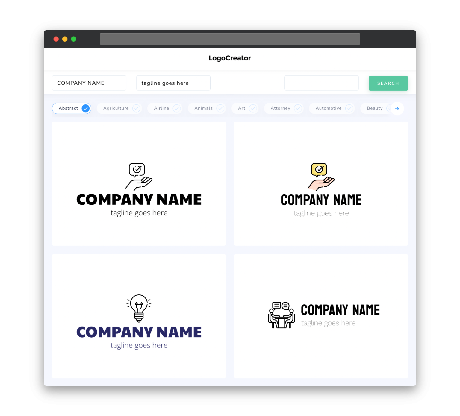 Advice Logo Design: Create Your Own Advice Logos