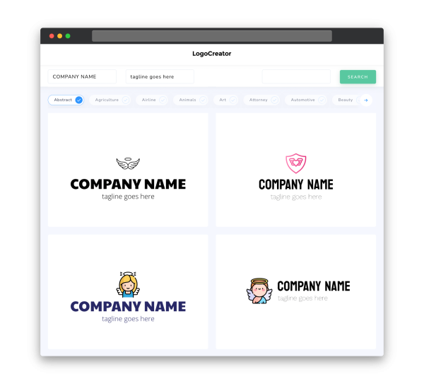 Angel Logo Design: Create Your Own Angel Logos