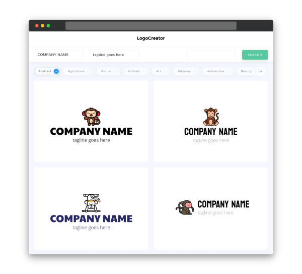 Ape Logo Design: Create Your Own Ape Logos