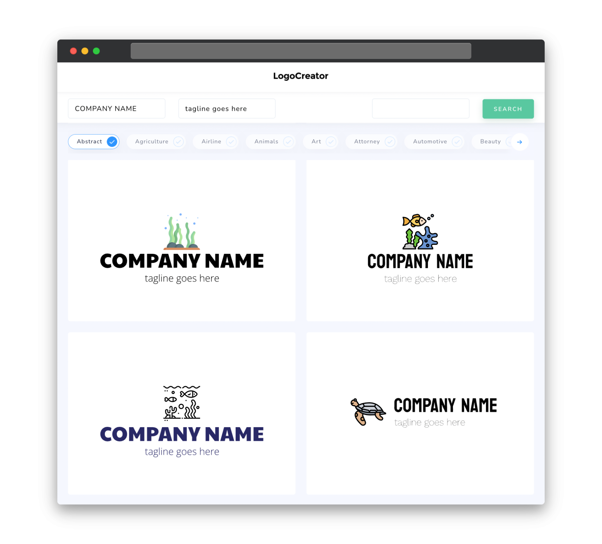 Aquatic Logo Design: Create Your Own Aquatic Logos