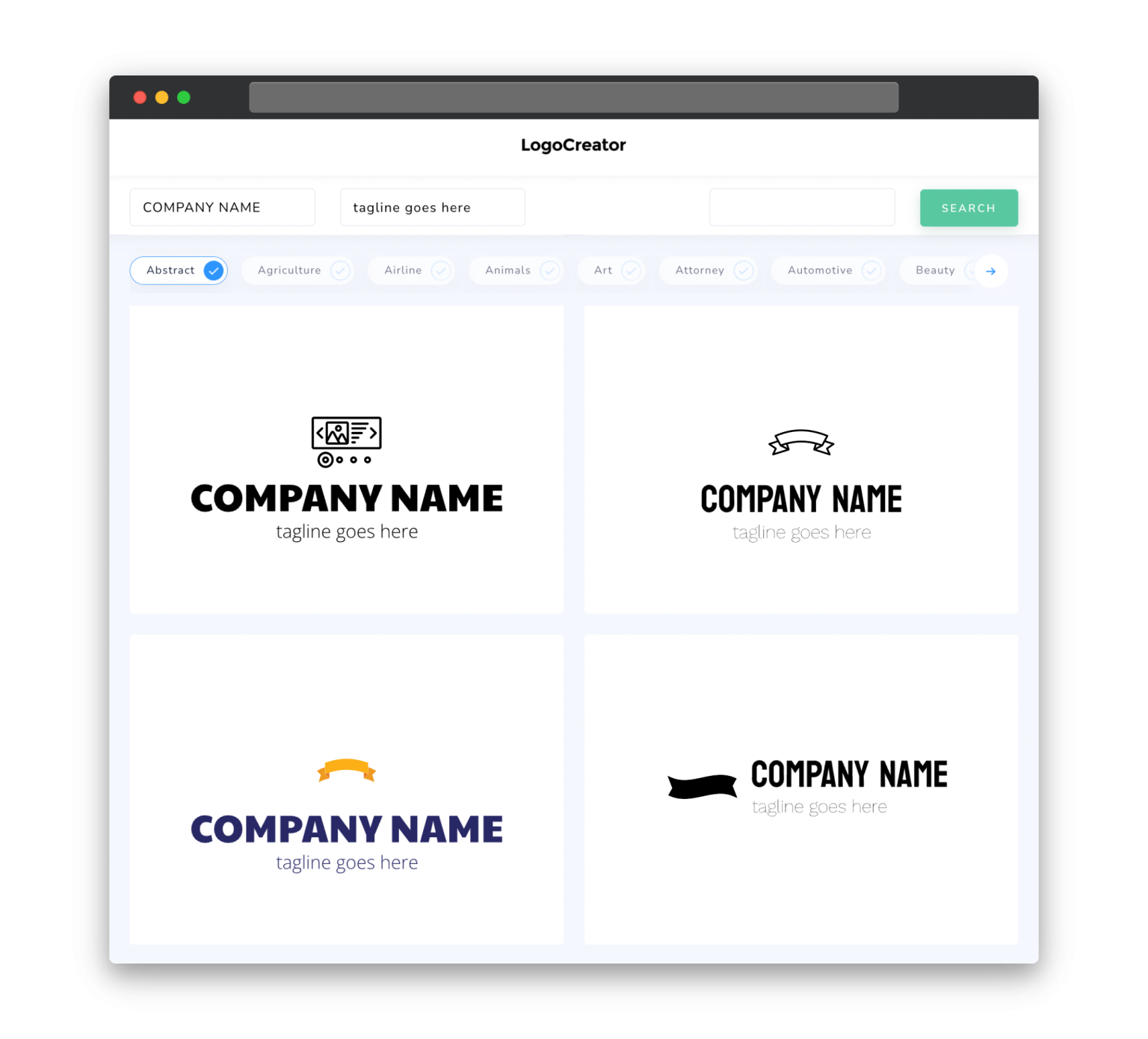 Banner Logo Design: Create Your Own Banner Logos