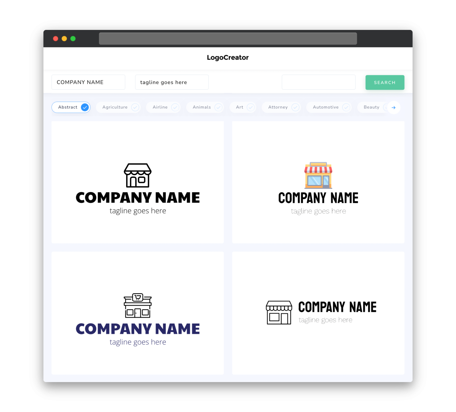 Bazaar Logo Design: Create Your Own Bazaar Logos