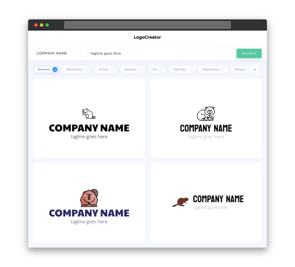 Beaver Logo Design: Create Your Own Beaver Logos