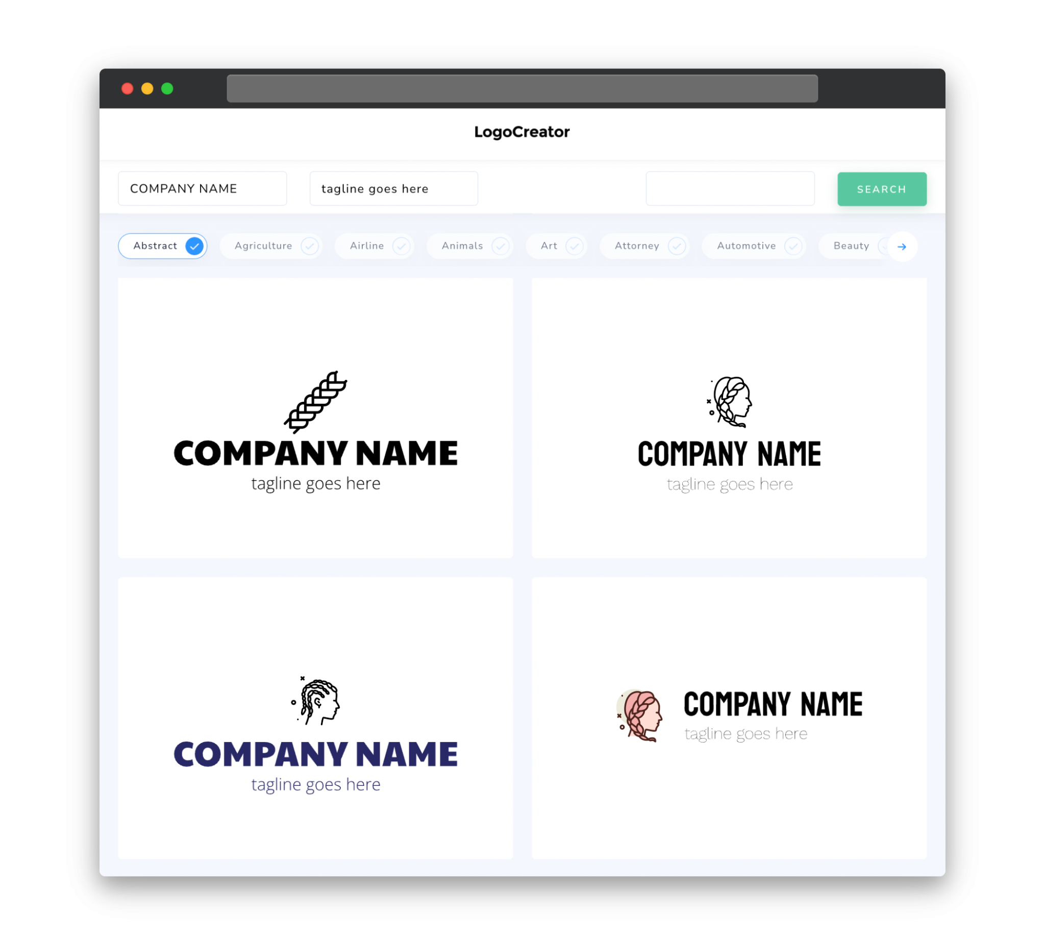 Braid Logo Design: Create Your Own Braid Logos