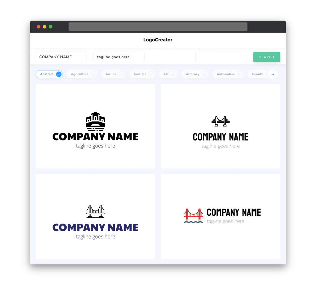 Bridge Logo Design: Create Your Own Bridge Logos
