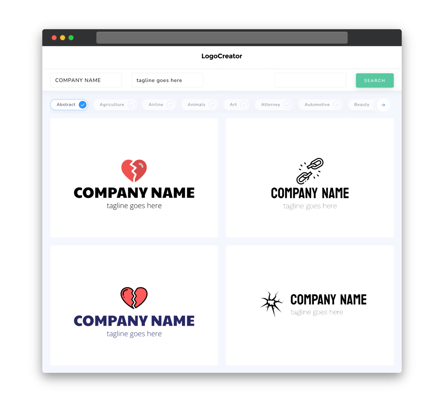 Broken Logo Design: Create Your Own Broken Logos
