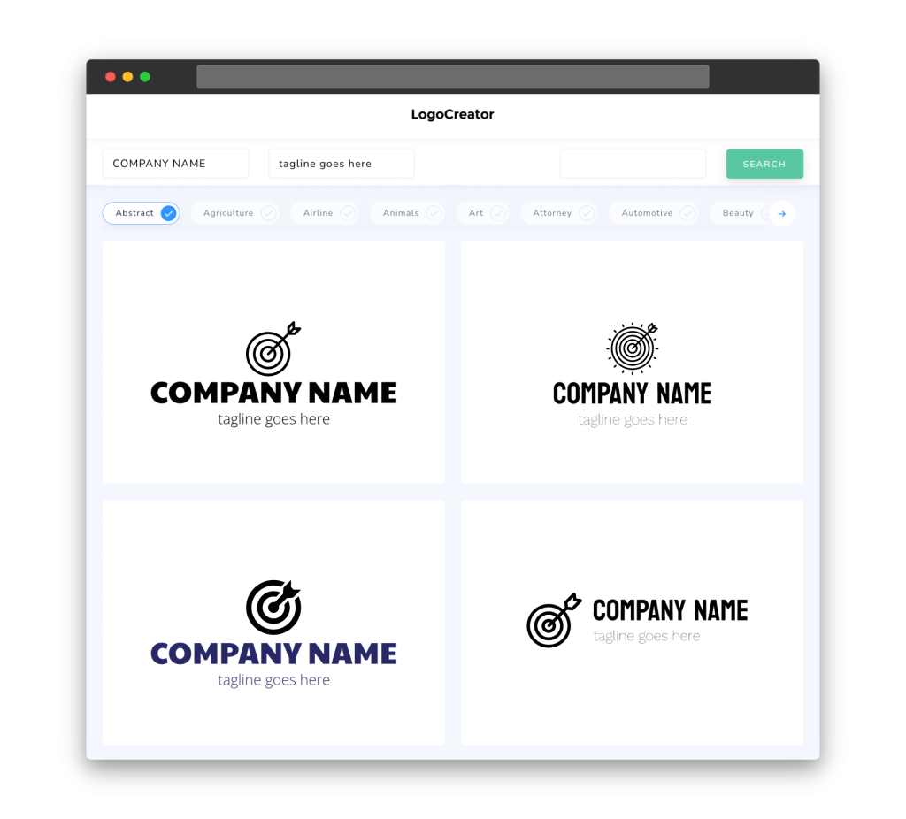 Bullseye Logo Design: Create Your Own Bullseye Logos