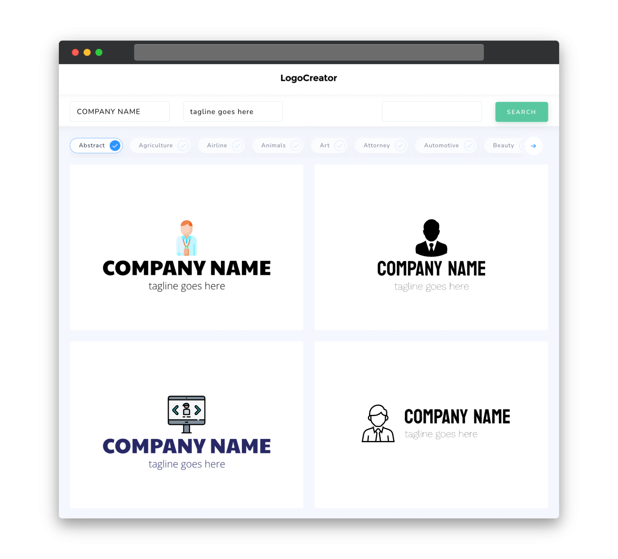 Businessman Logo Design: Create Your Own Businessman Logos