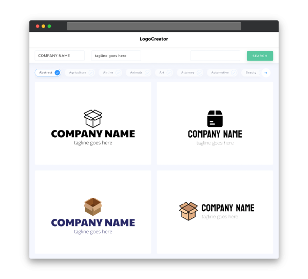 Cardboard Logo Design: Create Your Own Cardboard Logos