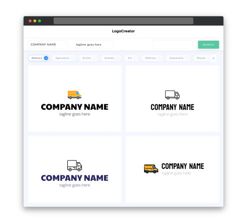 Cargo Van Logo Design: Create Your Own Cargo Van Logos