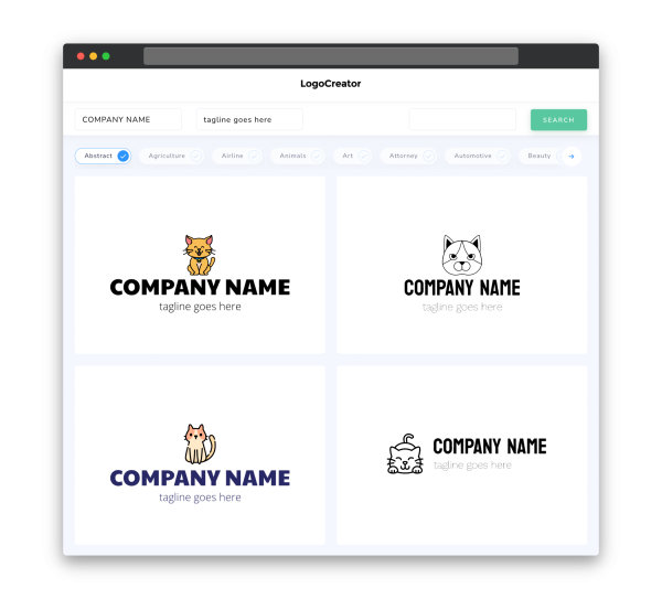 Cat Cafe Logo Design: Create Your Own Cat Cafe Logos