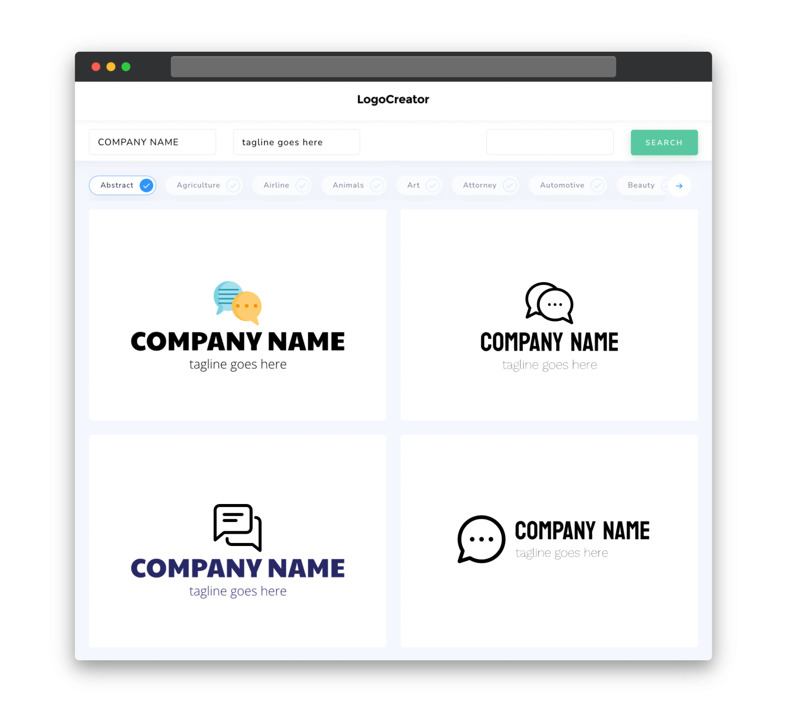 Chat Logo Design: Create Your Own Chat Logos