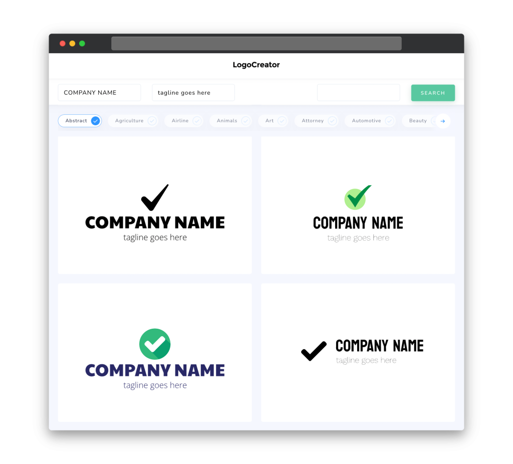 Check Mark Logo Design: Create Your Own Check Mark Logos
