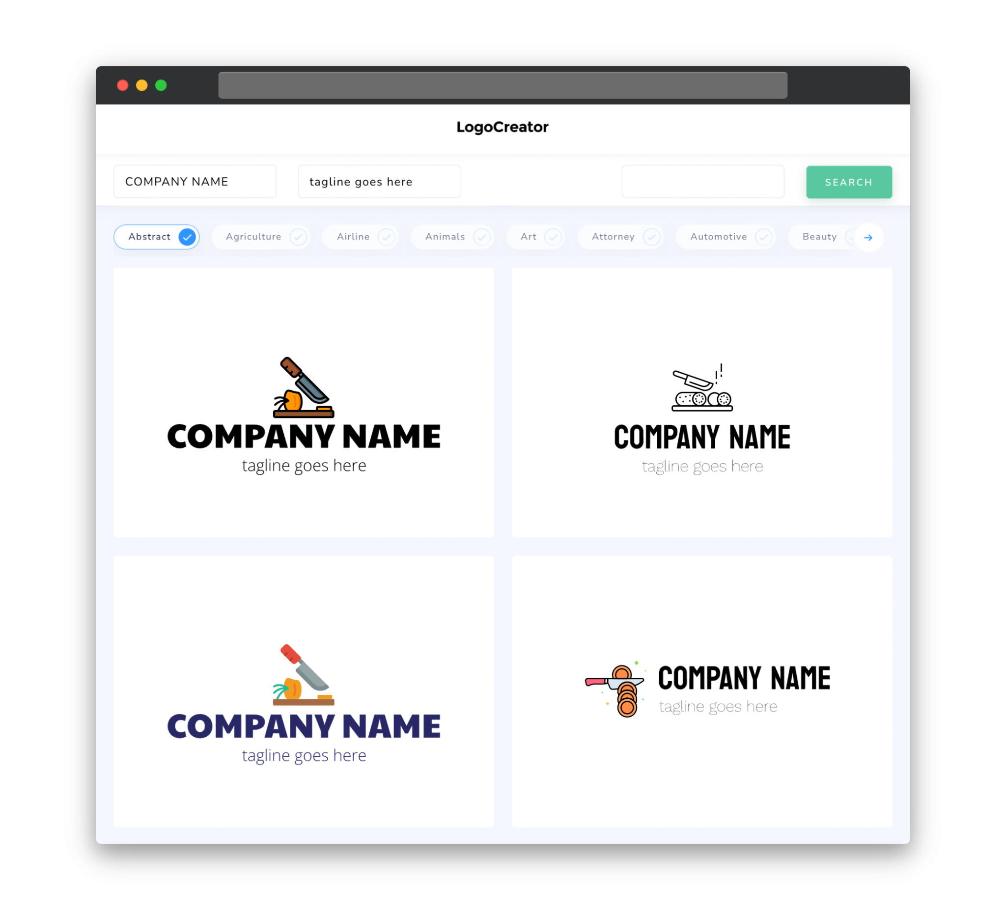 Chop Logo Design: Create Your Own Chop Logos