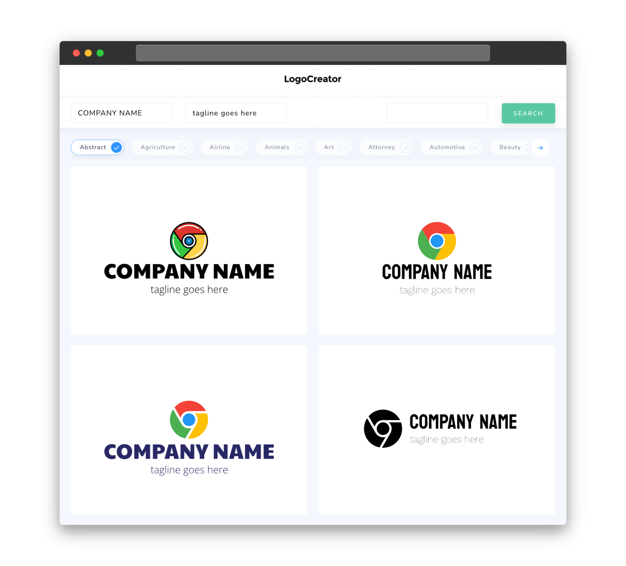 Chrome Logo Design: Create Your Own Chrome Logos