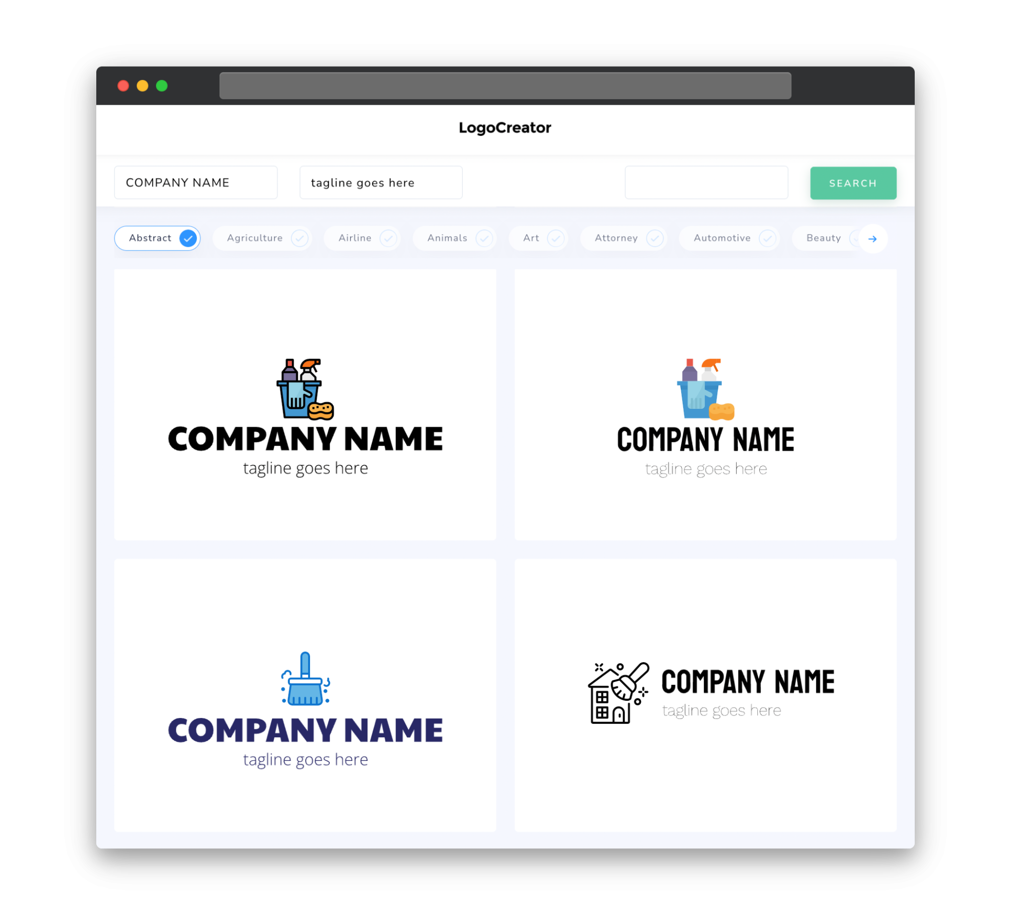 Cleaning Services Logo Design: Create Your Own Cleaning Services Logos