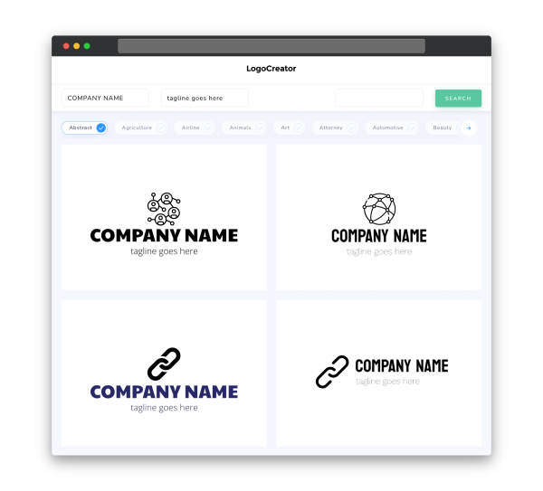 Connected Logo Design: Create Your Own Connected Logos