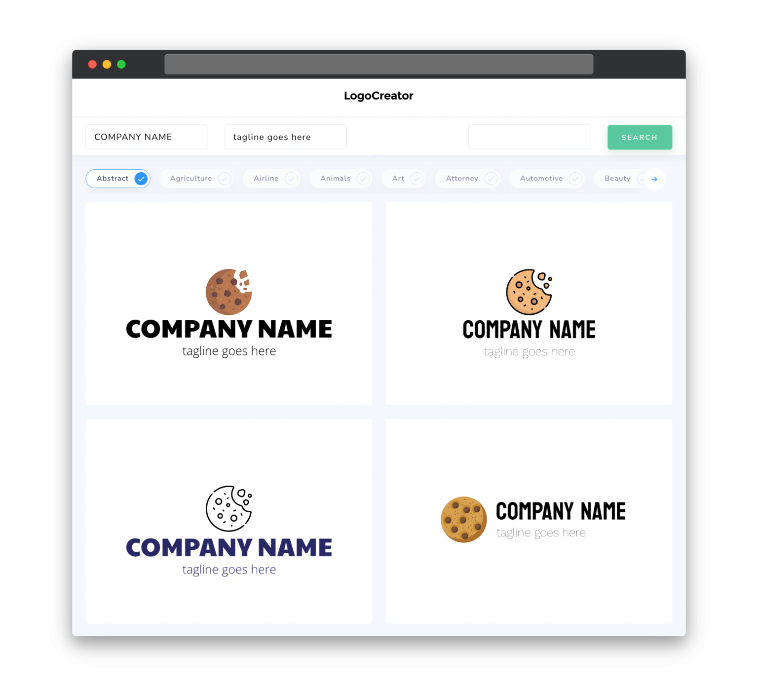 Cookie Logo Design: Create Your Own Cookie Logos