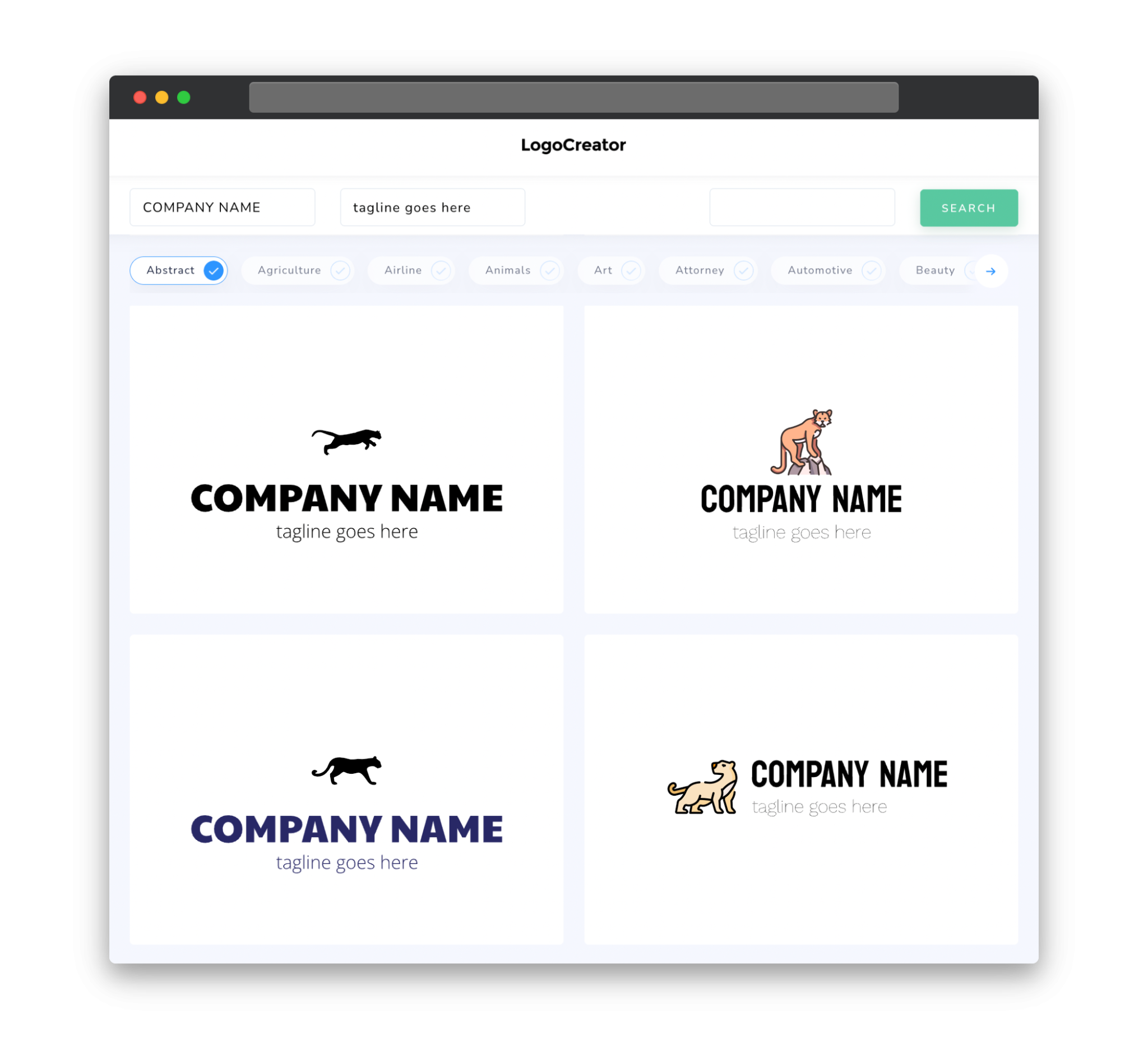 Cougar Logo Design: Create Your Own Cougar Logos