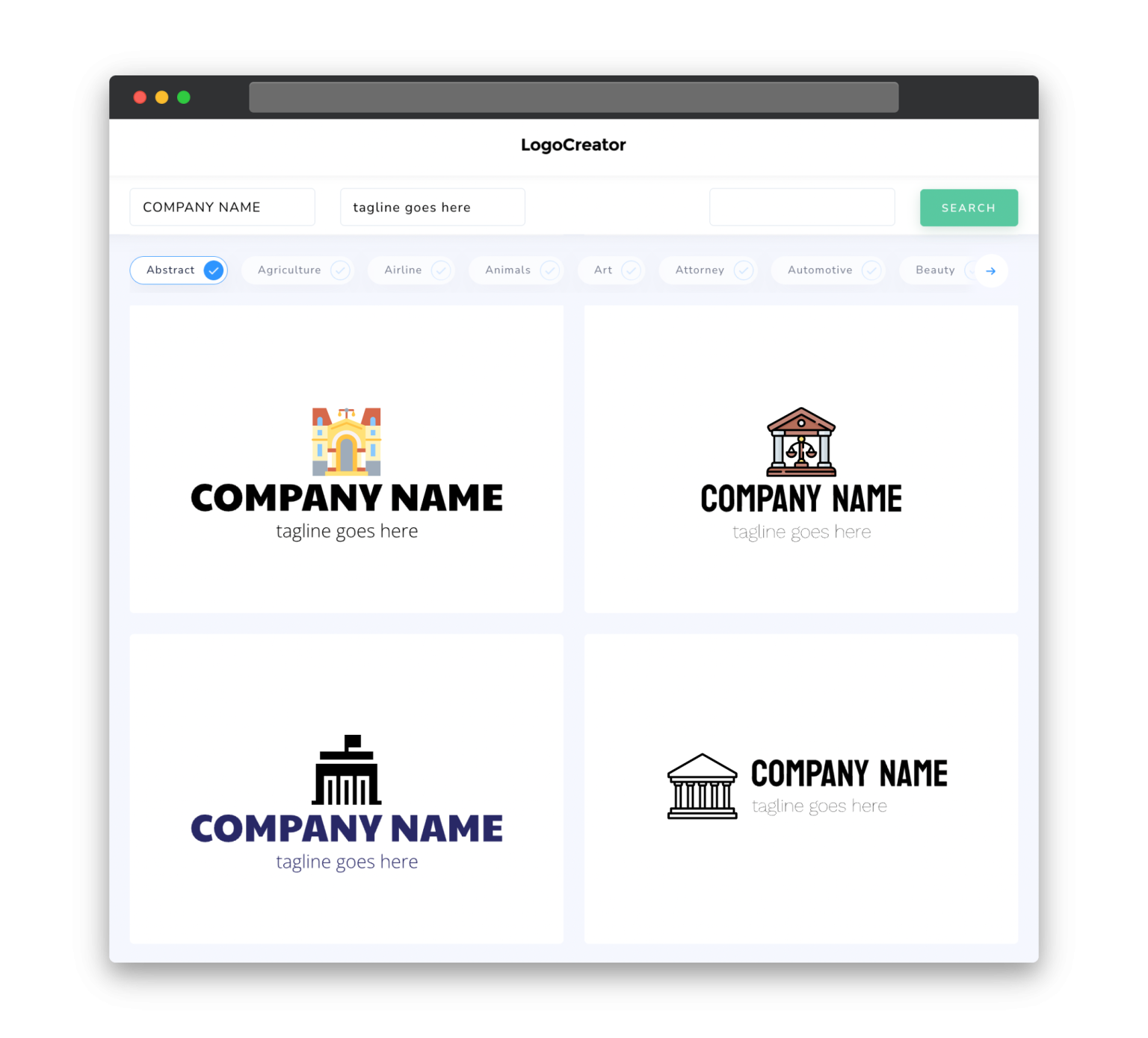 Courthouse Logo Design: Create Your Own Courthouse Logos