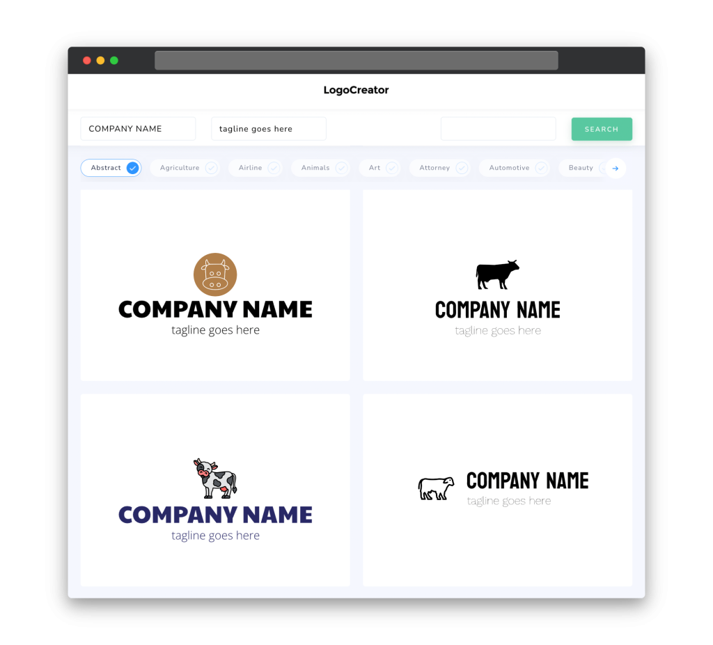 Cow Logo Design: Create Your Own Cow Logos