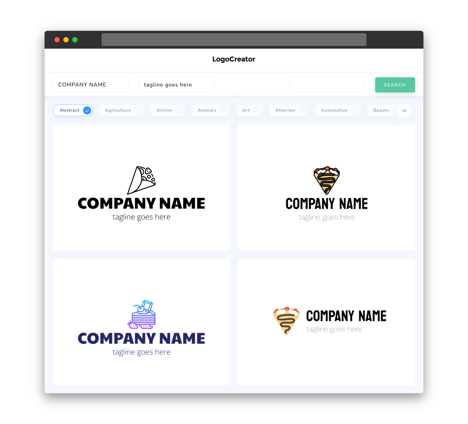 Crepe Logo Design: Create Your Own Crepe Logos
