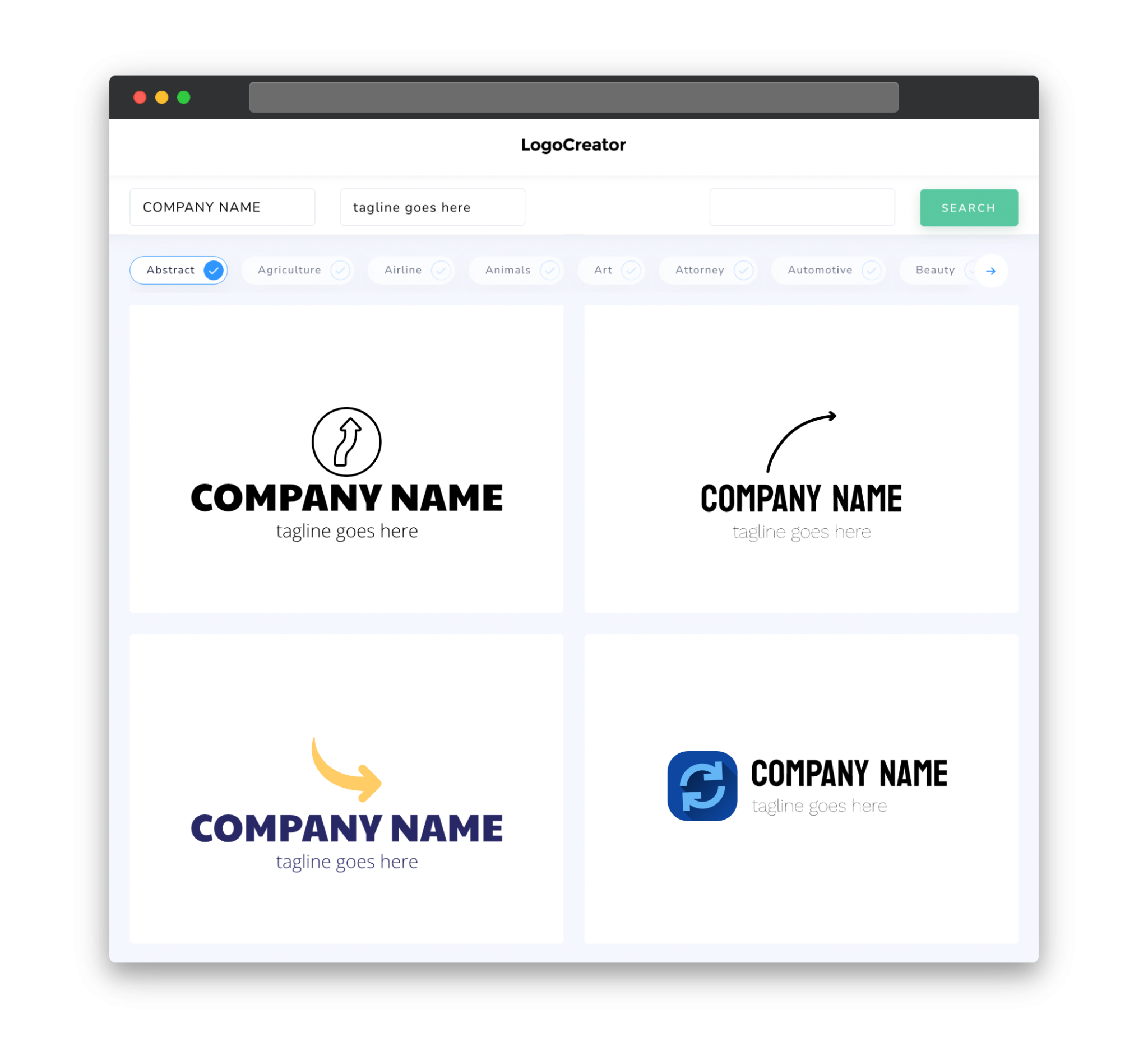 Curved Logo Design: Create Your Own Curved Logos