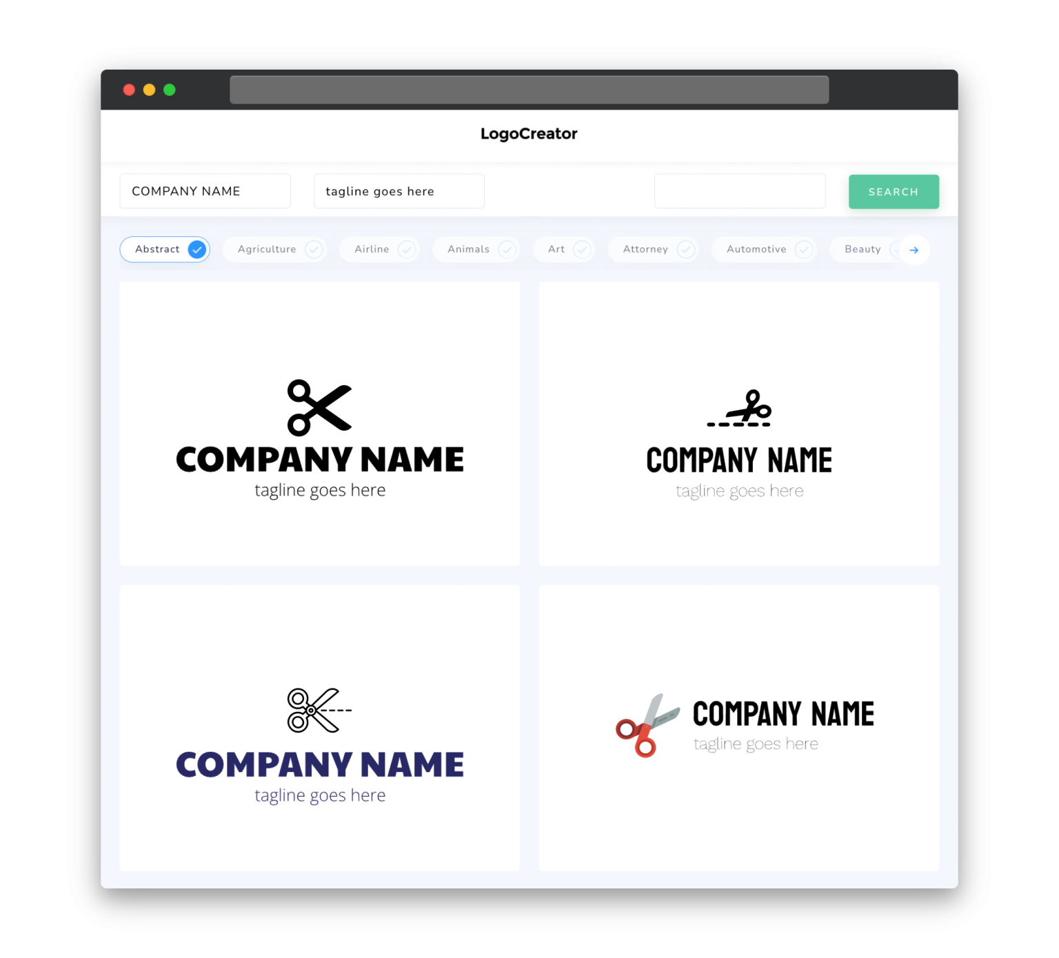 Cut Logo Design: Create Your Own Cut Logos