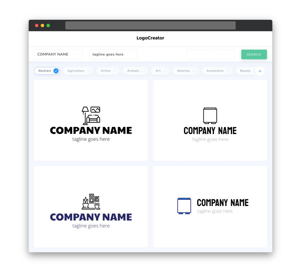 Decoration Logo Design: Create Your Own Decoration Logos
