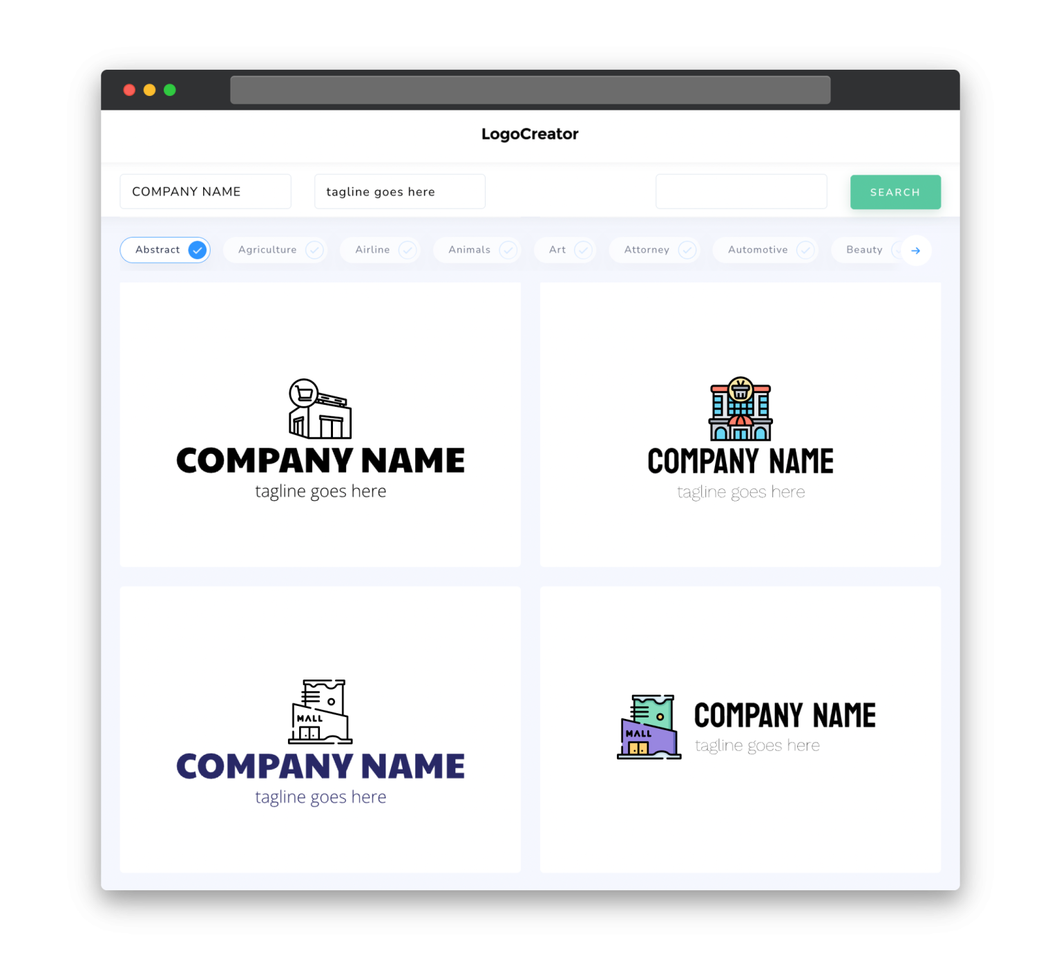 Department Store Logo Design: Create Your Own Department Store Logos
