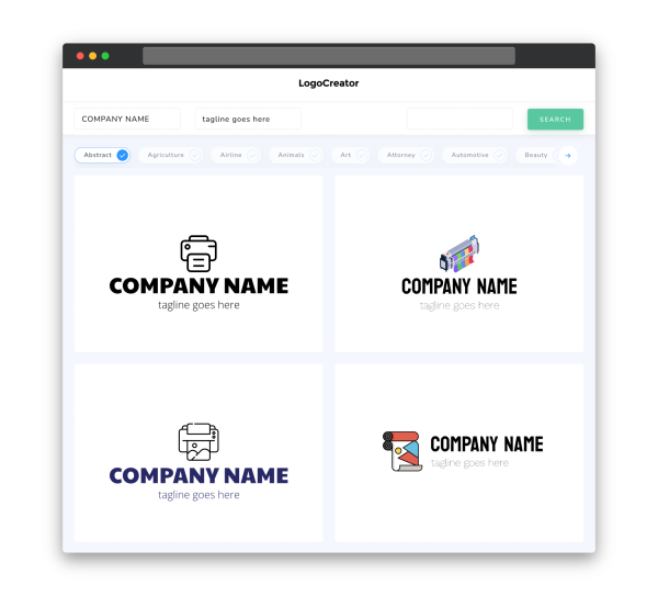Digital Printing Logo Design: Create Your Own Digital Printing Logos