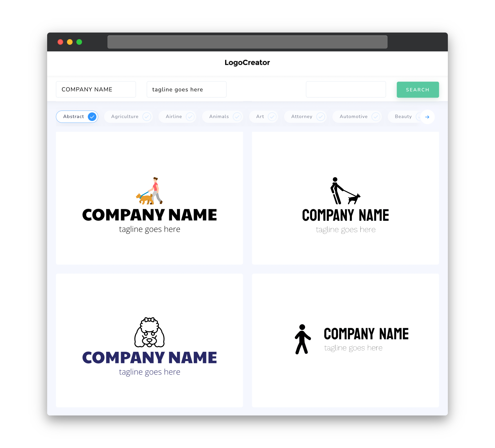 Dog Walker Logo Design Create Your Own Dog Walker Logos