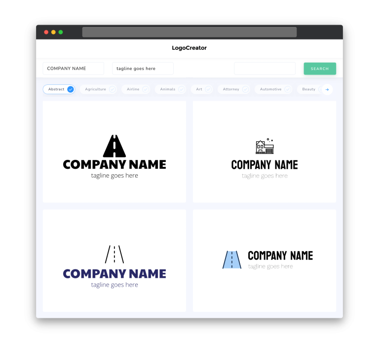Driveway Logo Design: Create Your Own Driveway Logos