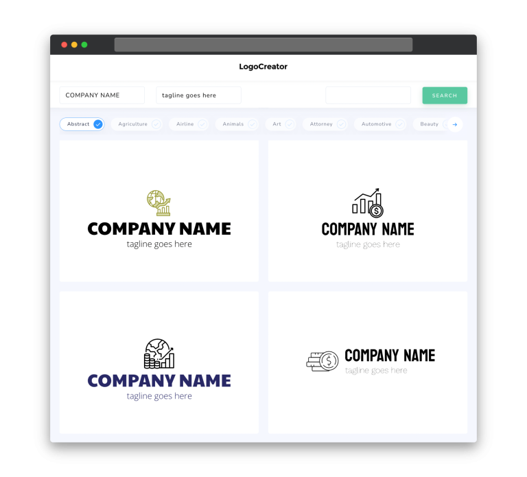 Economics Logo Design: Create Your Own Economics Logos